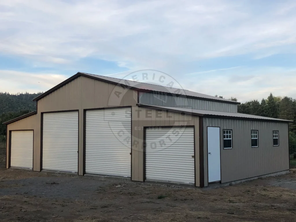 DUBLIN OH METAL BARN - RV Carports - RV Carport Sacramento