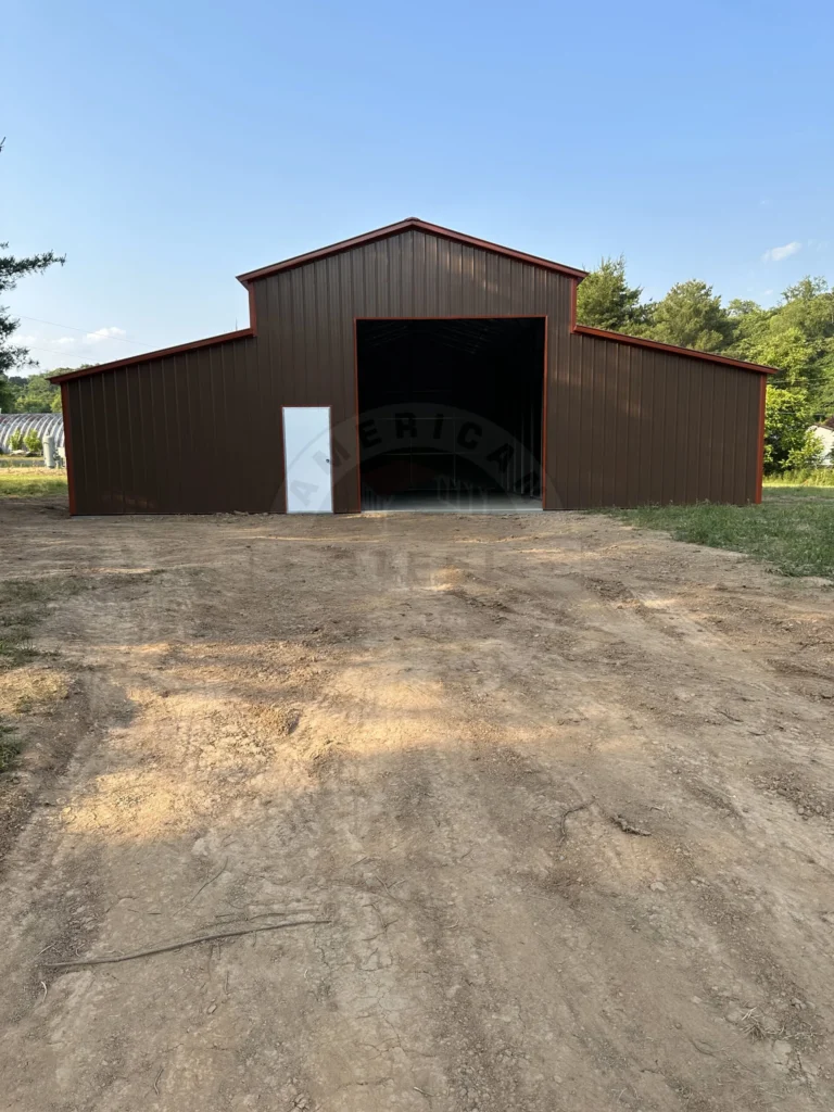 NEWARK OH METAL BARN - RV Carports - RV Carport Sacramento